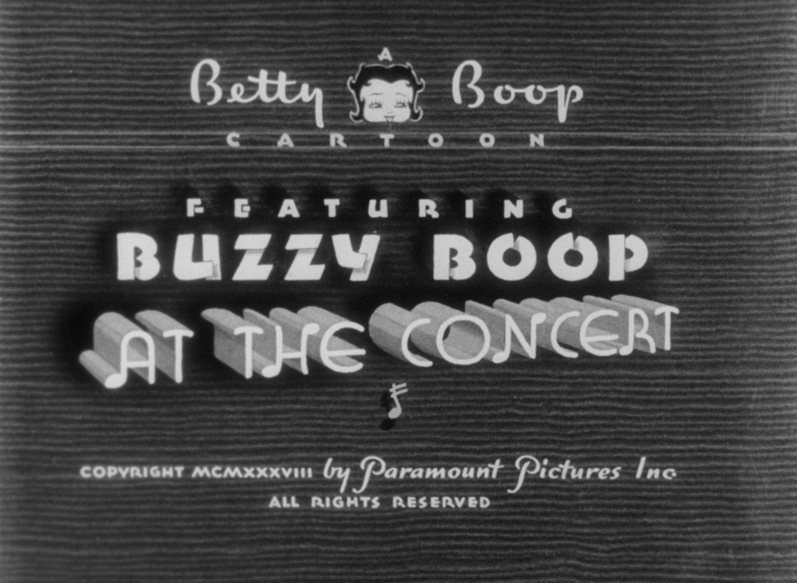Restored Fleischer Animation: “Buzzy Boop at the Concert” | UCLA Film ...