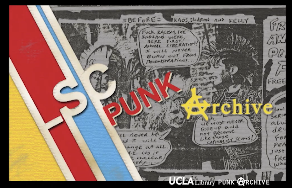 Library Special Collections Punk Archive | UCLA Library