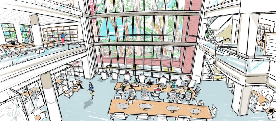 Eugene and Maxine Rosenfeld Management Library | UCLA Library